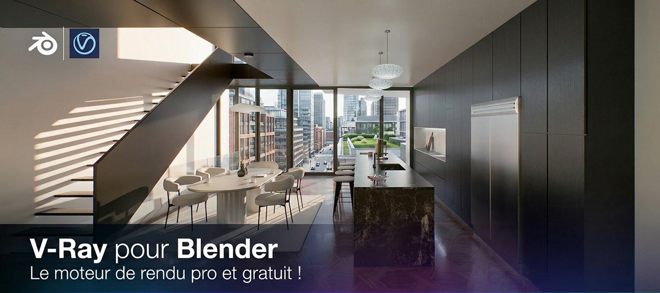V-Ray Blender : le moteur de rendu photoréaliste - Tuto.com