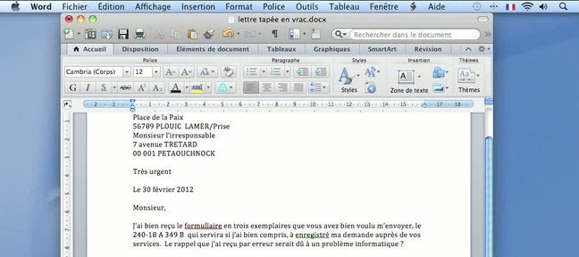 TUTO Word gratuit, formations Word gratuite sur TUTO.COM